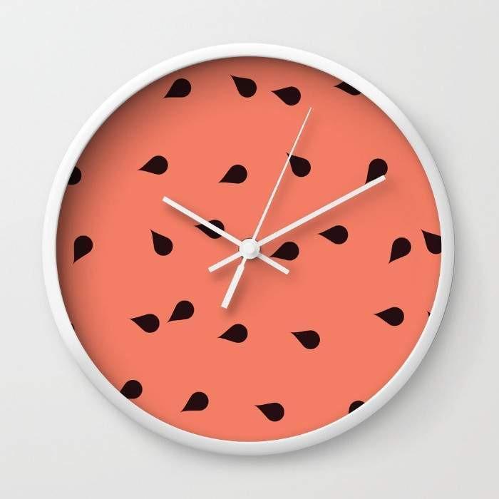 Watermelon Art Print Wall clock – Mahogany Home Essentials